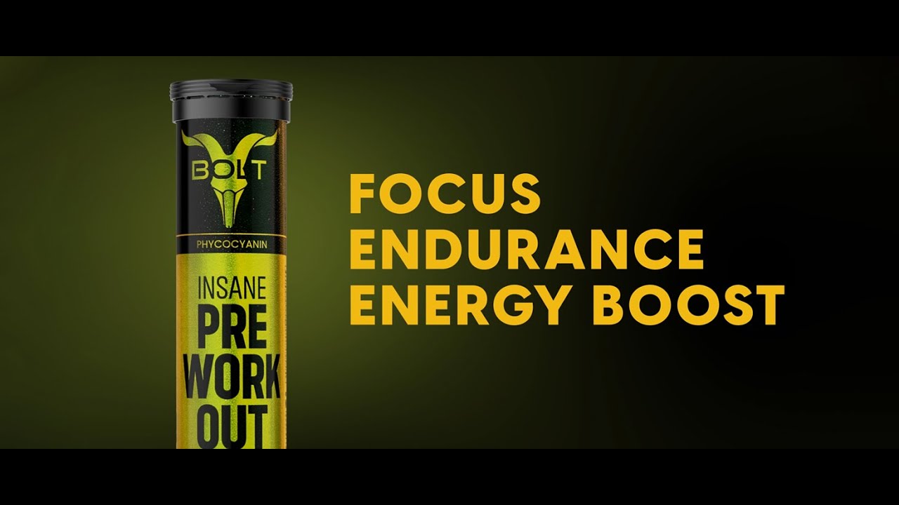 Bolt’s Insane Pre-Workout Effervescent Tablets Supplements - YouTube