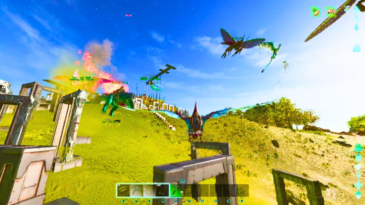 Mega Tribe 1x Progress | ARK Ascended PvP - YouTube