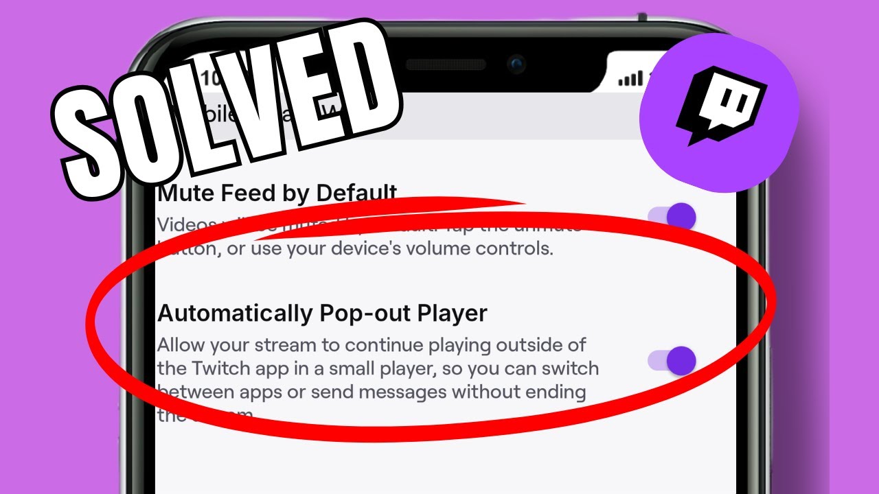 How to Turn Off Automatically Pop-Out Player on Twitch" - YouTube