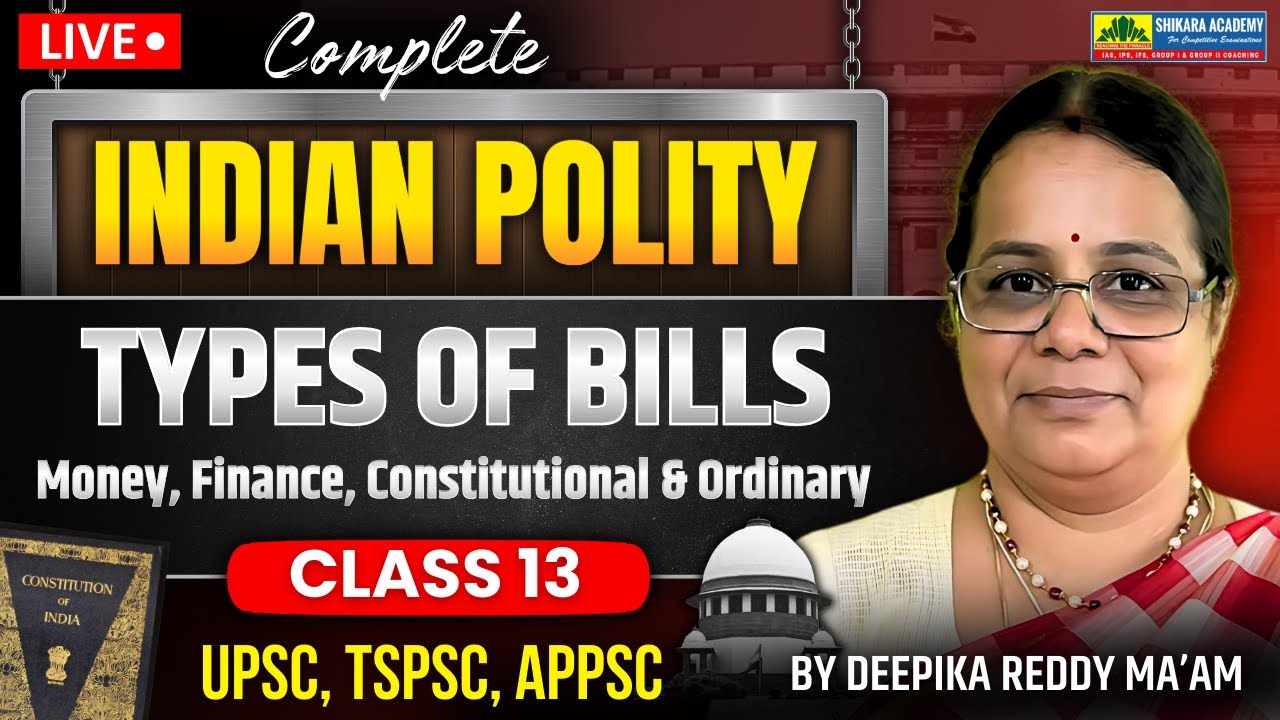 Types of Bills – Money, Finance, Constitutional & Ordinary Explained ...