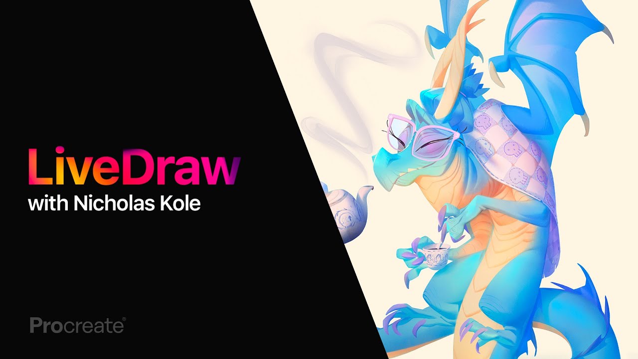 LiveDraw with Nicholas Kole - YouTube