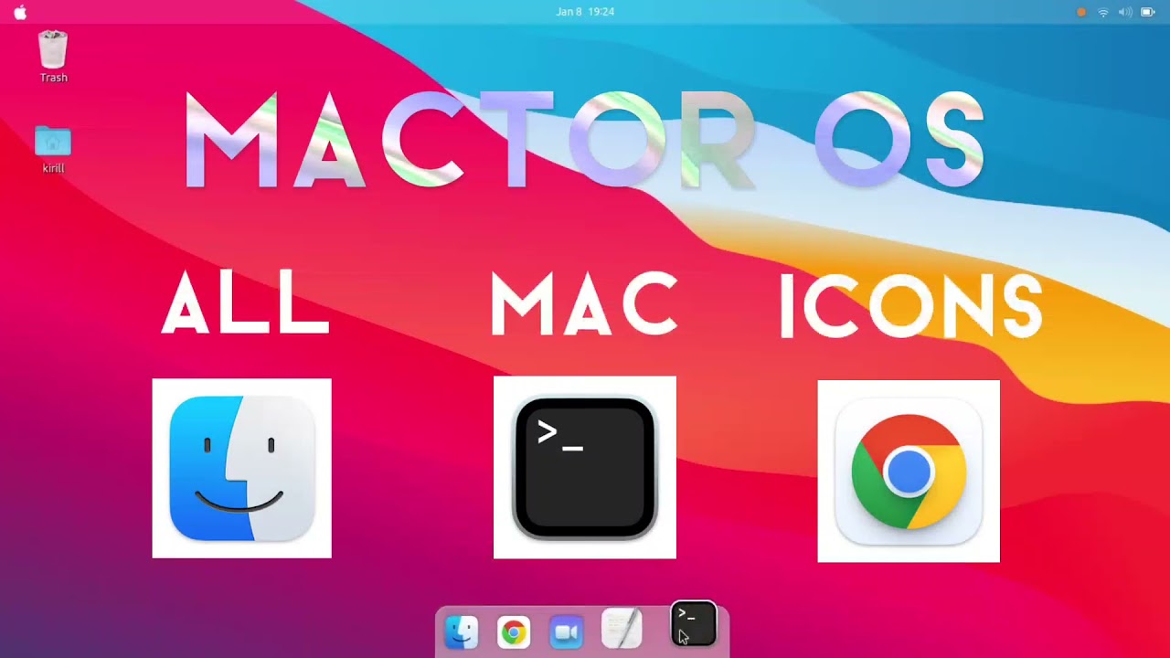 Introducing MactorOS | Best Linux MacOS clone - YouTube