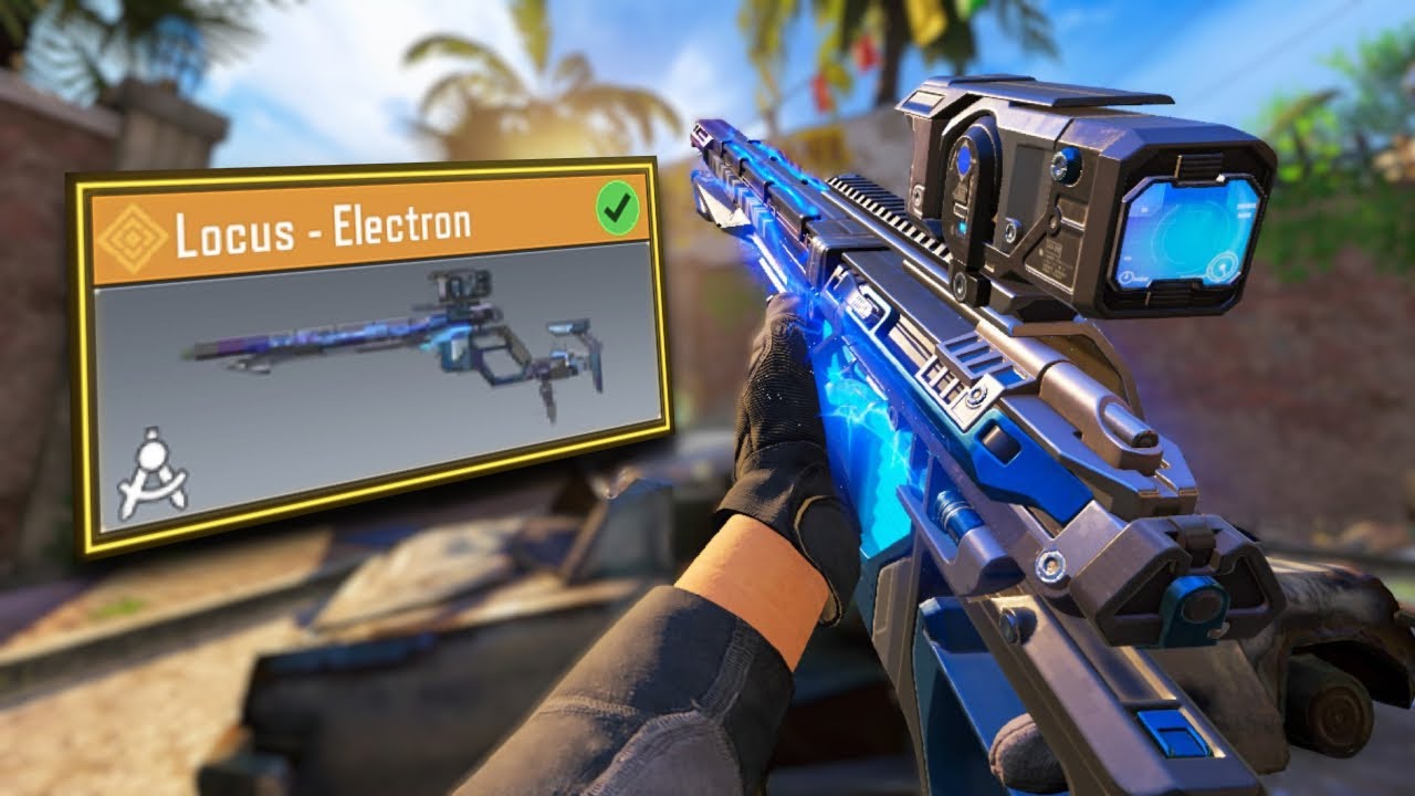 The BEST P2W Legendary Sniper in codm | Locus - Electron | CODM - YouTube