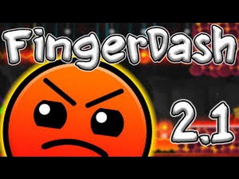 Playing fingerdash for the first time! || Geometry Dash 2.1 - YouTube