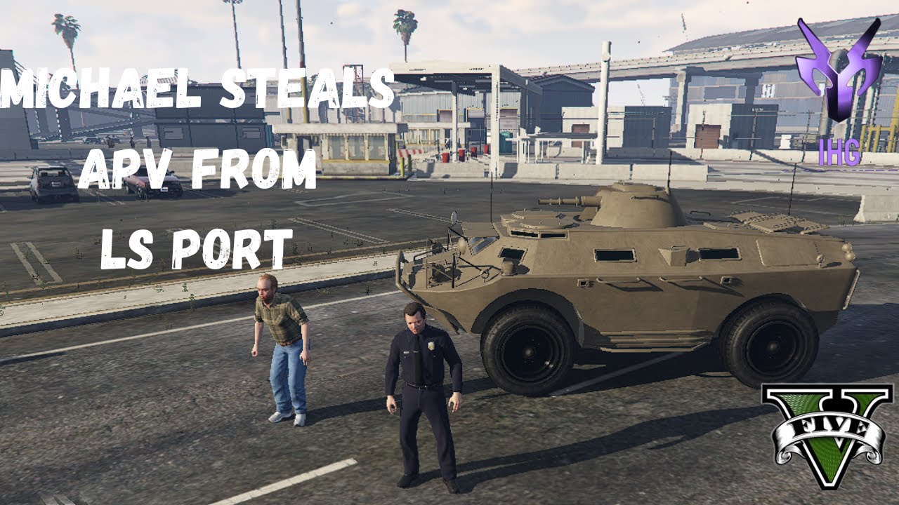 Lester makes Michael steal an APV l GTA V Mod Gameplay - YouTube
