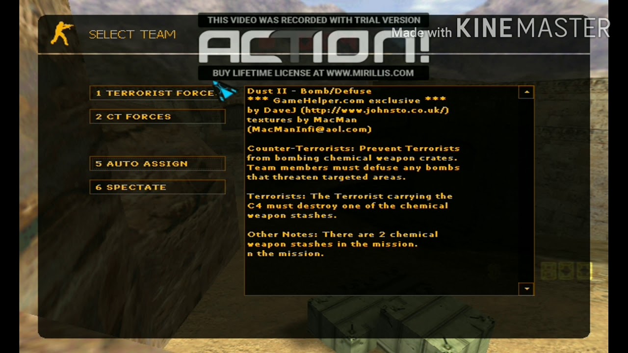 GamePlay de Counter Strike 1.7 - YouTube