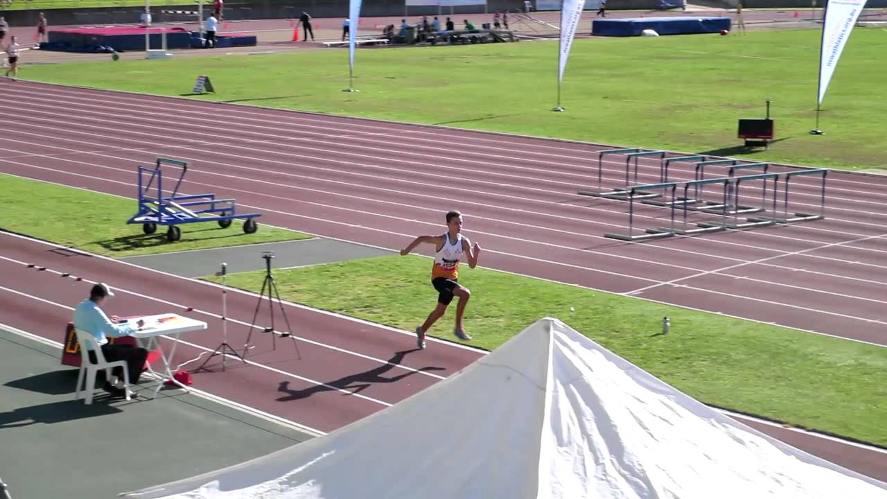 2015 NSW Juniors U15 Boys Long Jump Brodie - YouTube