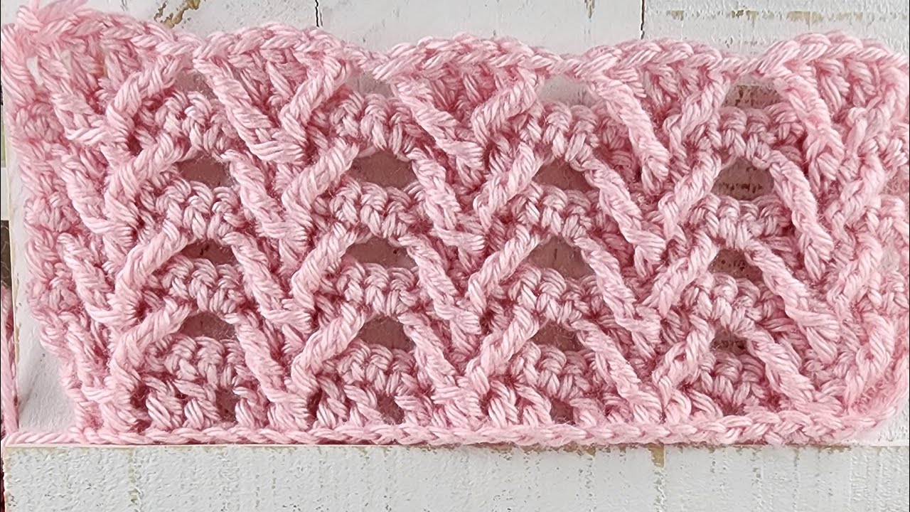 How to crochet the Arrow Stitch | Learn to Crochet | Crochet Tutorial ...