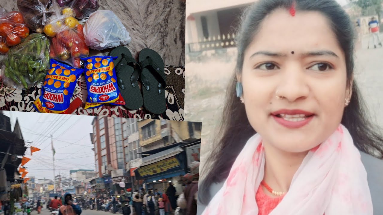kotdwar ka market// kya kya layi market se🥰🤗#pauriwalipahadan ## ...