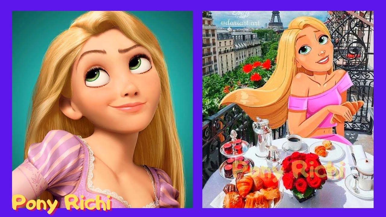 Disney Princesses In Real Life As Humans - YouTube