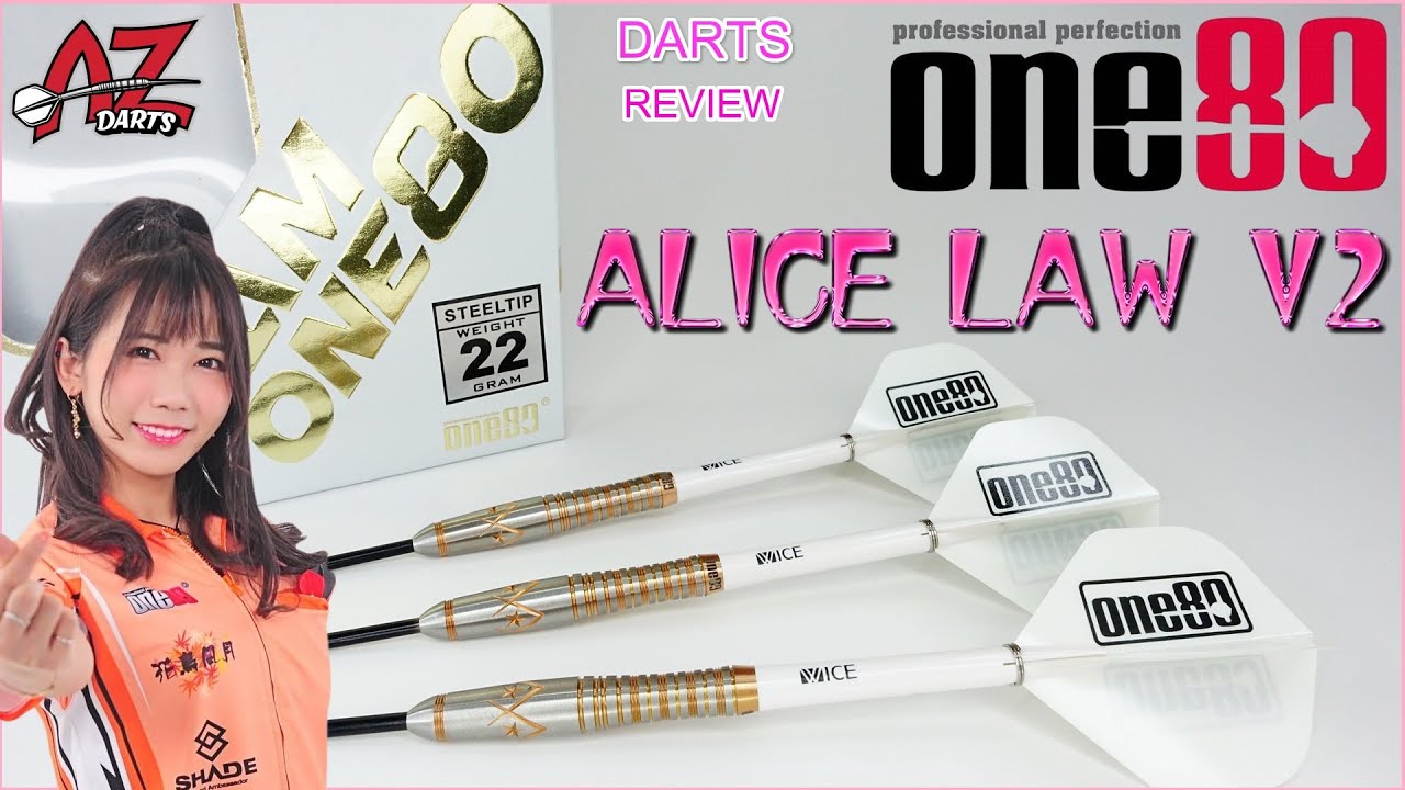 One80 ALICE LAW V2 Darts Review - YouTube