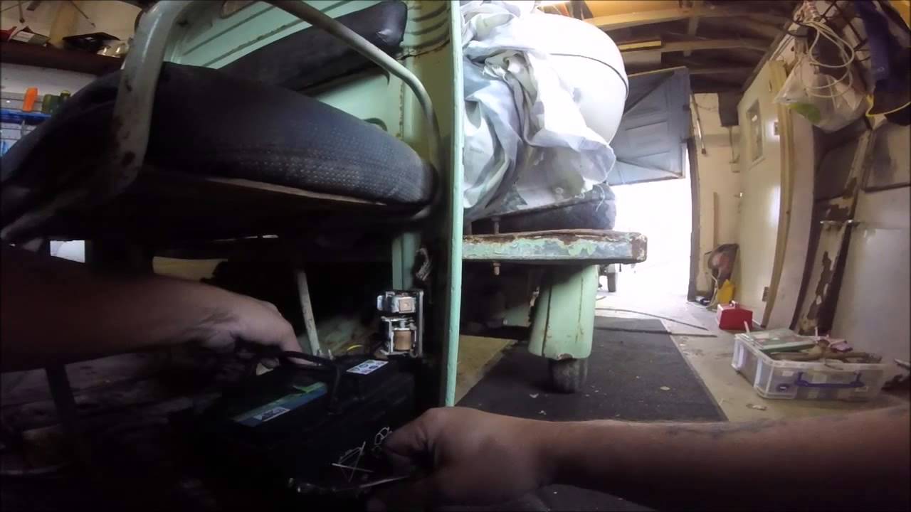 lambretta lambro 550n s trying to get started before strip down - YouTube