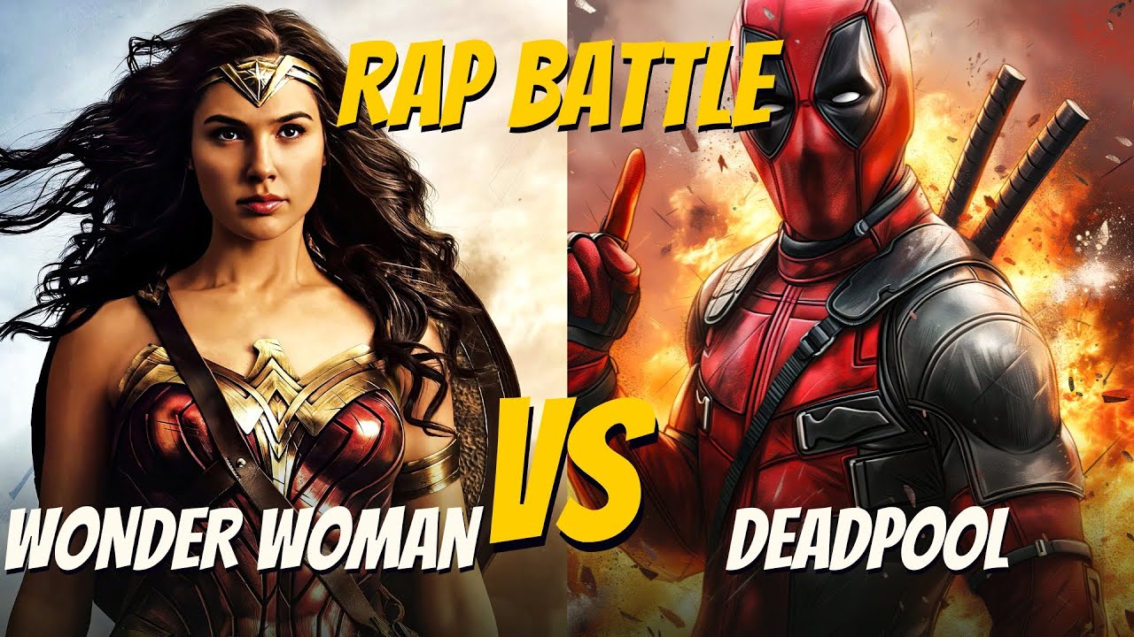 Rap Battle | Rap Battle Deadpool vs. Wonder Woman: Clash of Legends ...