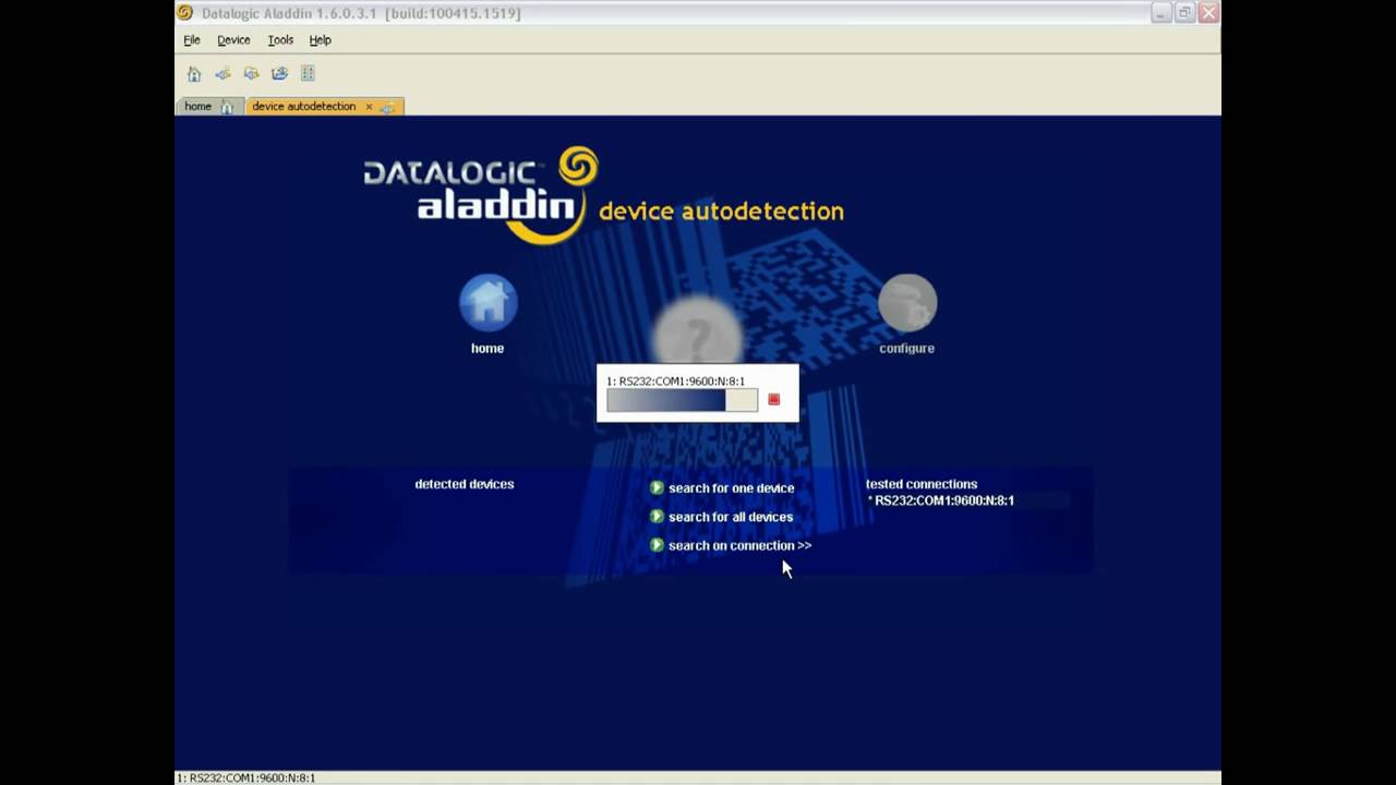 HƯớng dẫn cấu hình máy quét mã vạch với Datalogic Aladdin™ Software ...
