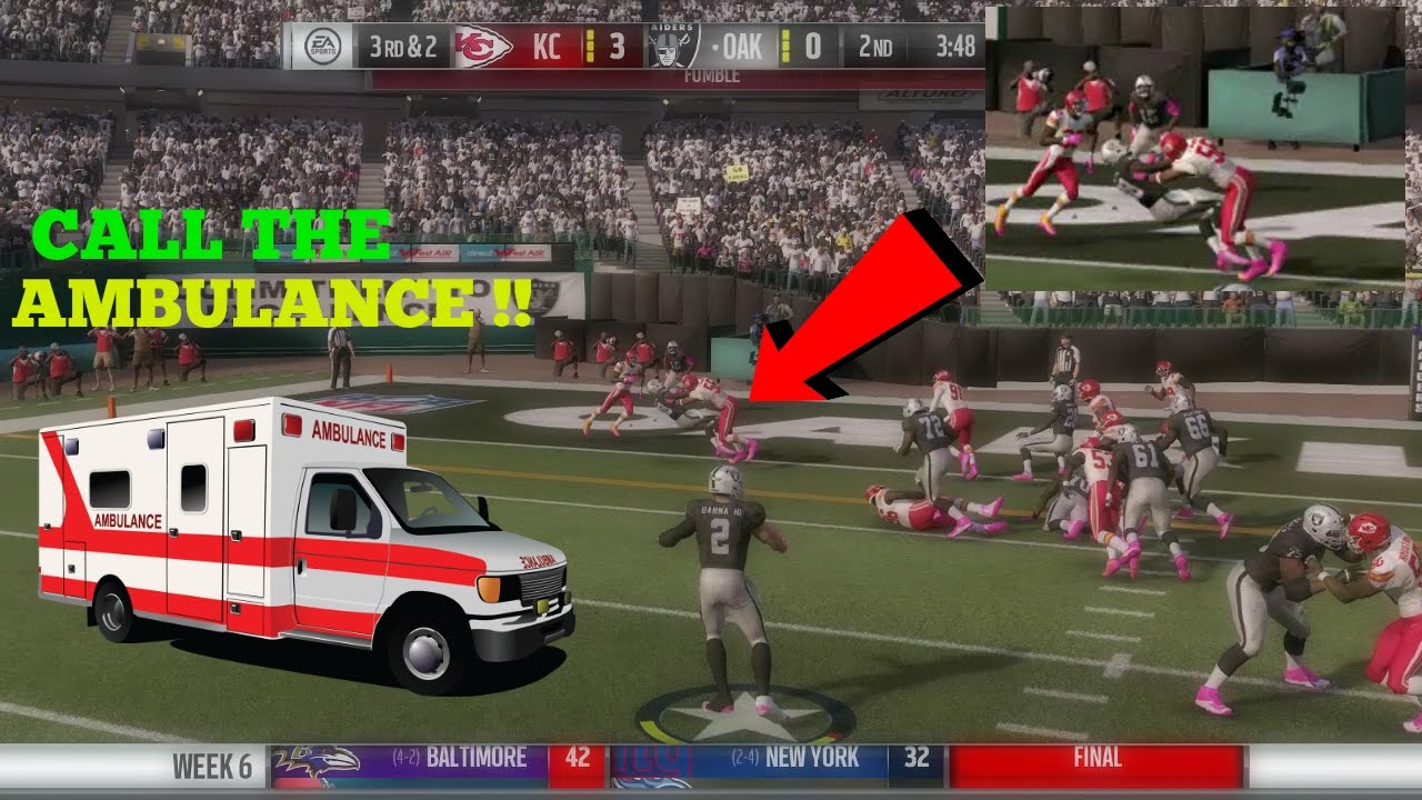 CALL THE AMBULANCE PLEASE !! [ Madden 17 my career ] EP.4 - YouTube