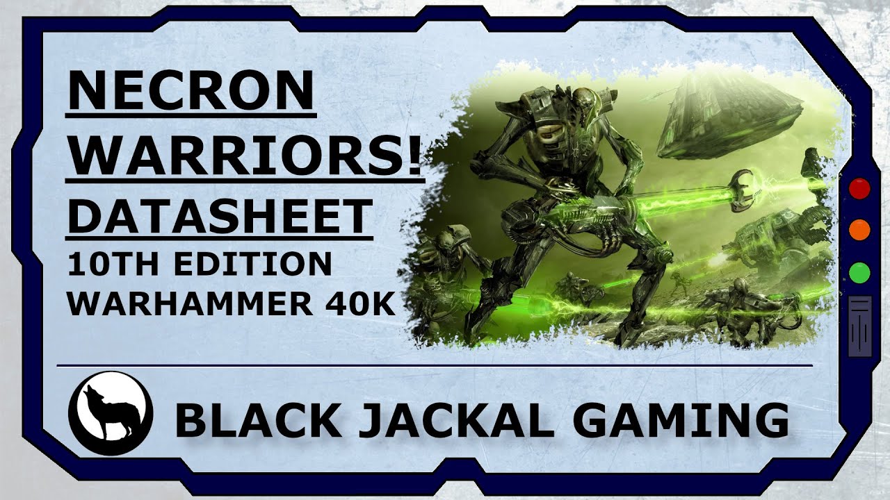 New Necron Warrior rules | from Warhammer Fest 10th Edition Warhammer ...