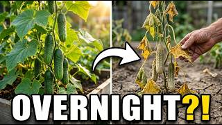 Why Your Cucumber Plants Suddenly Wilt Overnight