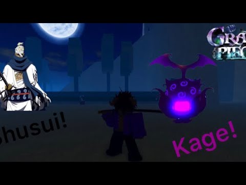 Gpo kage/shusui showcase! - YouTube