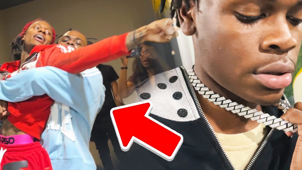 THEY TRIED TO SNATCH WOODA CHAIN @InfluencerCity_ - YouTube
