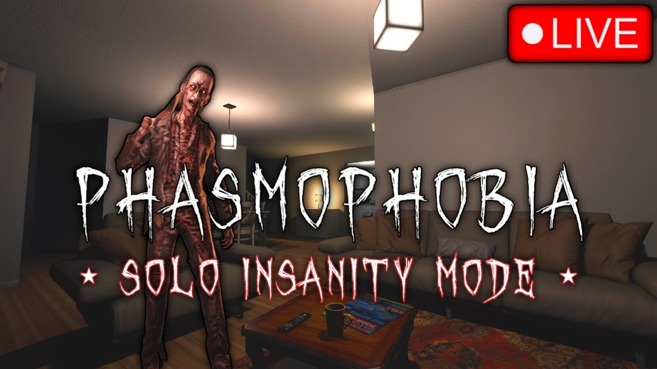 Trying To Get To Level 100 Before The NEW UPDATE | PHASMOPHOBIA LIVE ...