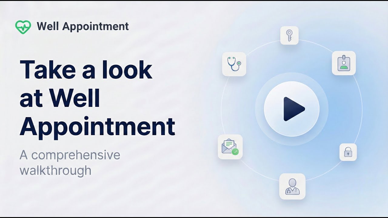 Well Appointment - Full Platform overview #wellappointment - YouTube