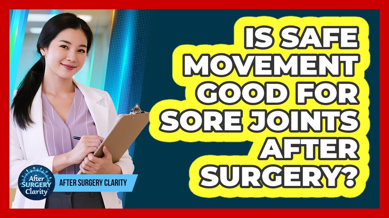 Is Safe Movement Good For Sore Joints After Surgery? - YouTube