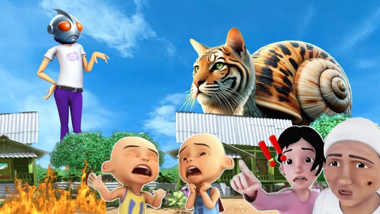 Ultramen ketot abang saleh melawan keongmeong - YouTube