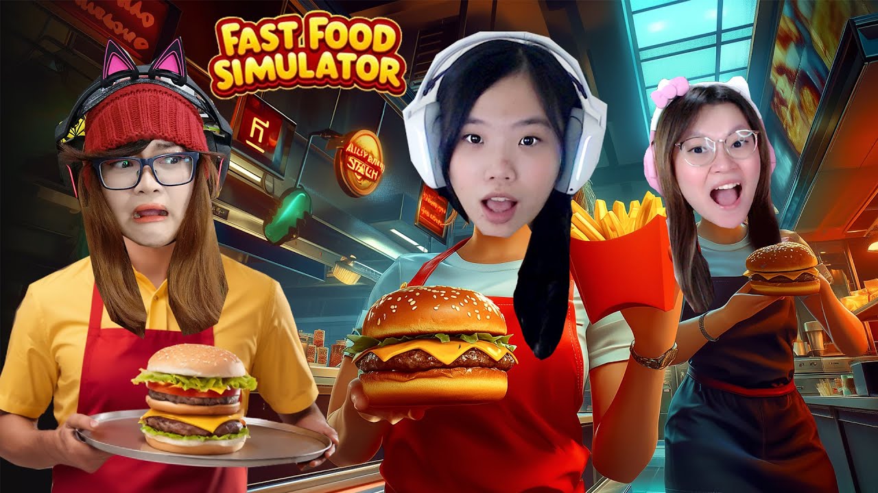 MENJADI KOKI DI RESTORAN CEPAT SAJI BARENG BESTIE! - FAST FOOD ...