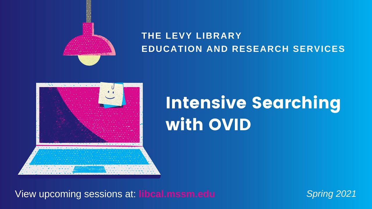 Intensive Searching with OVID - YouTube