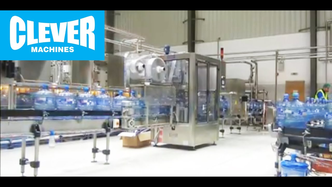 Clever Machines - Sleeve applicator GS 101 - YouTube
