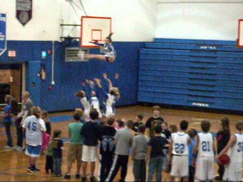 Toe Touch Basket Toss - YouTube