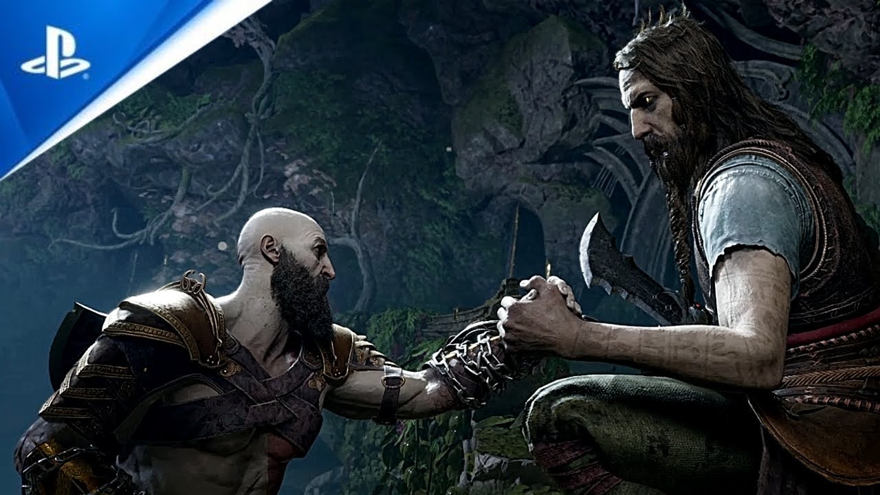 Kratos and Tyr - God of War Ragnarok - YouTube