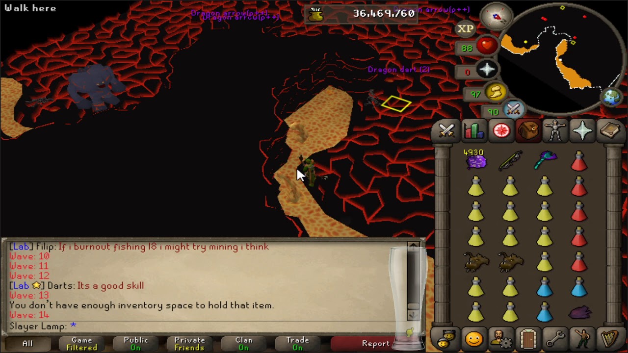 1 Prayer & Defence Fire Cape [Full Run] - YouTube