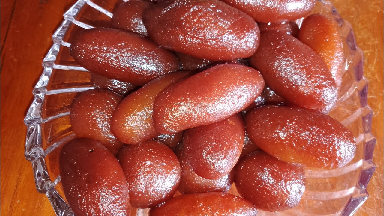 Gulab jamun with secret tips | MTR gulab jamun in two different shapes ...