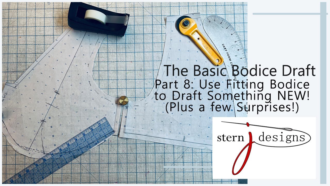 New New New in the Studio + How to Draft a New Design with Your Basic ...
