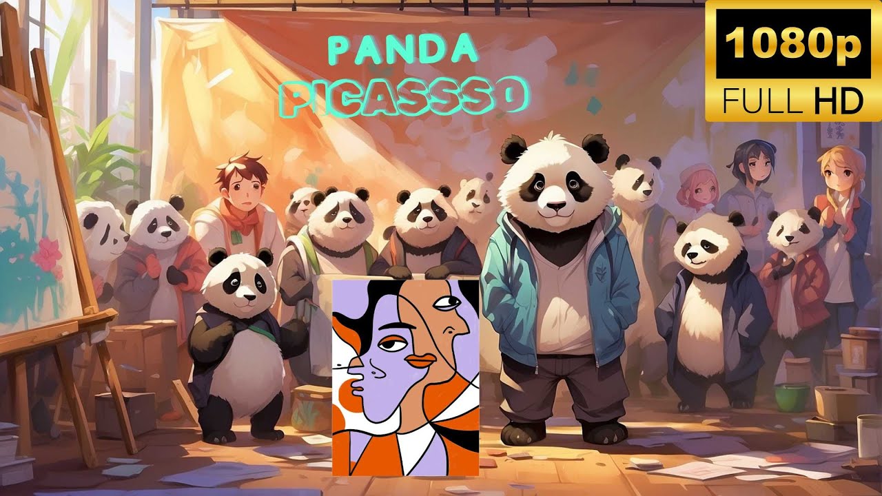 Panda Picasso Percy's Painting Party | kids stories, bedtime stories # ...