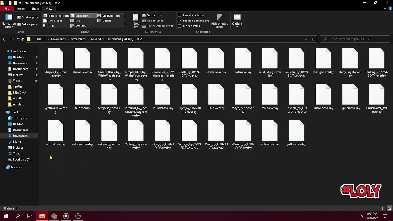 [Streamlabs] [Pack 6] - Overlay [PACK 6] - FREE DOWNLOAD ! [ 36 ...