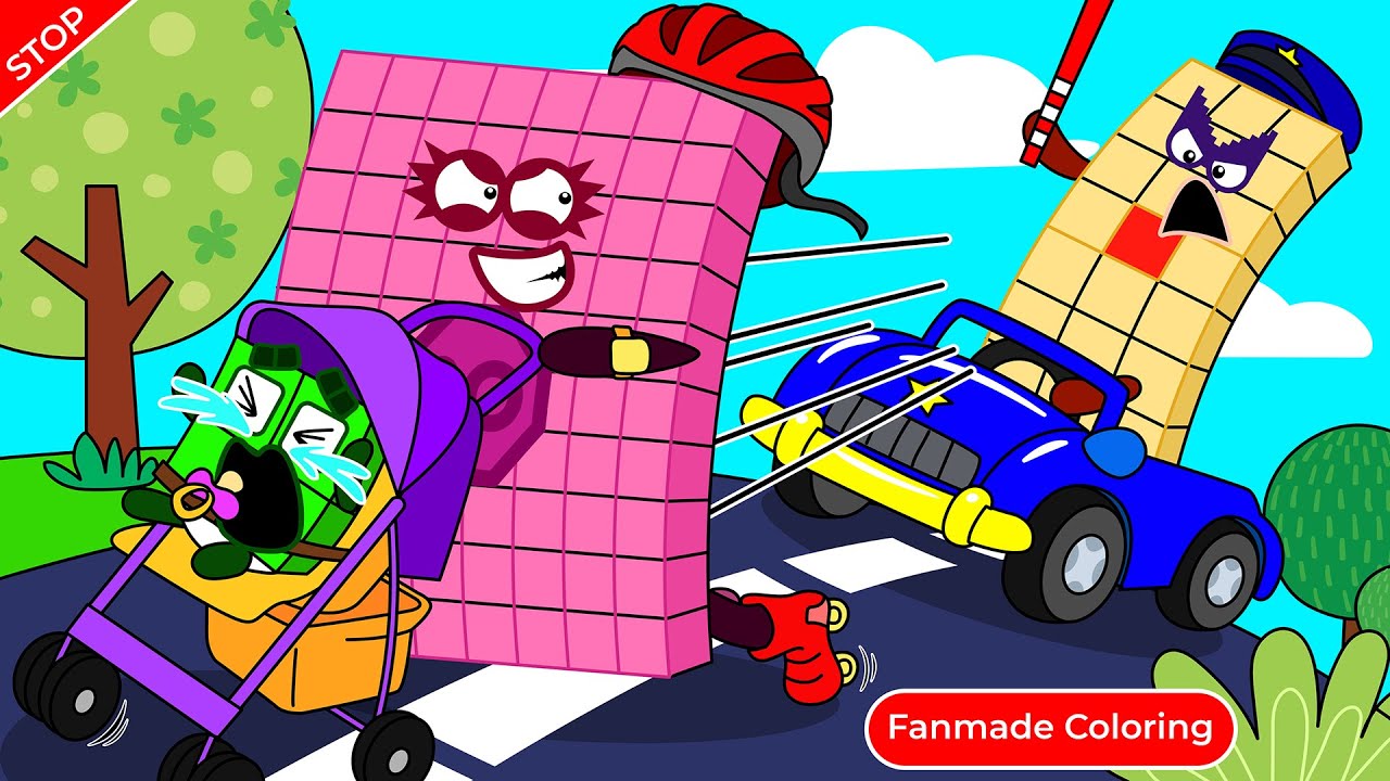 Numberblocks 21 Rescues Baby Numberblocks 4 | Numberblocks Fanmade ...