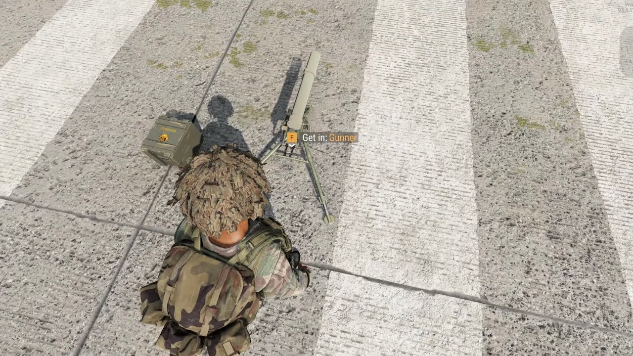 ARMA Reforger mortar and gun mod test. - YouTube