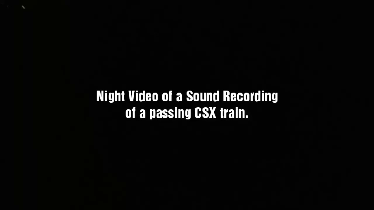 Train Horn Recording CSX Horn and Awesome Engine Sound. - YouTube