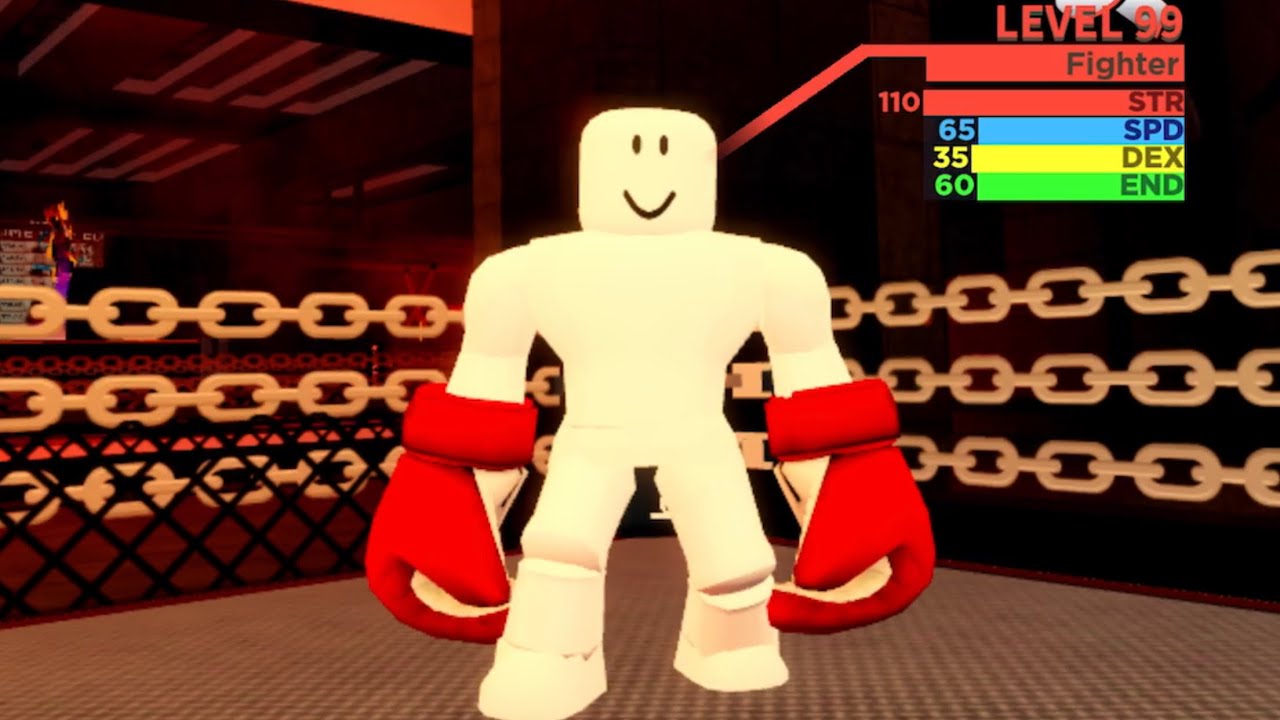 Roblox [Boxing League] 1v1ing my fan - YouTube