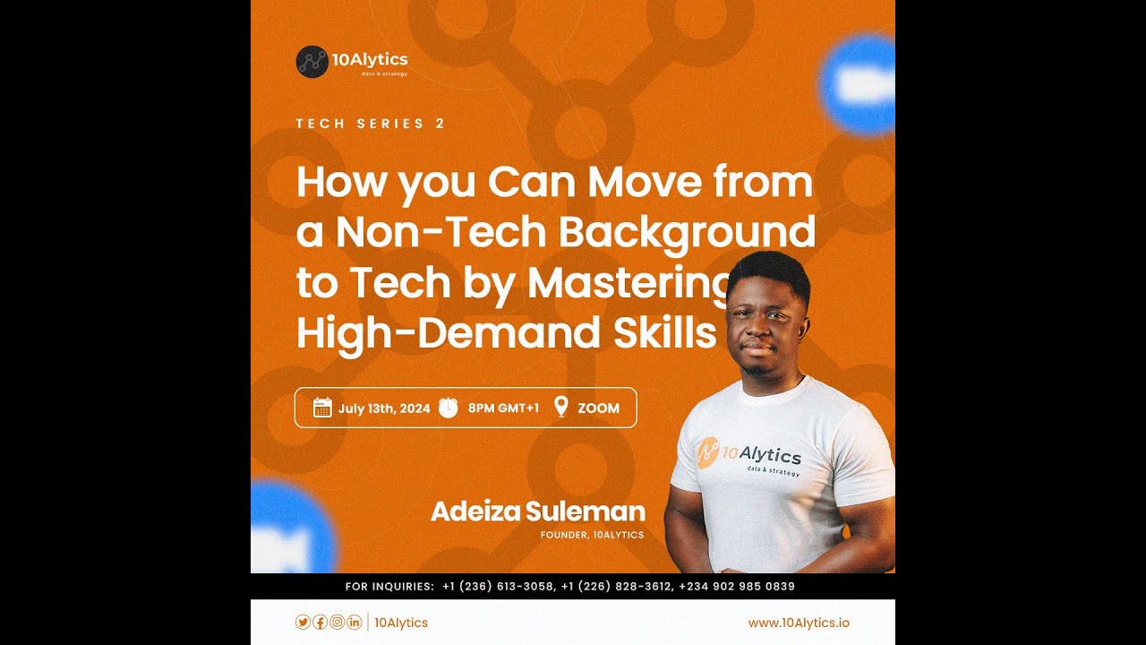 How you Can Move from a Non-Tech Background to Tech by Mastering High ...