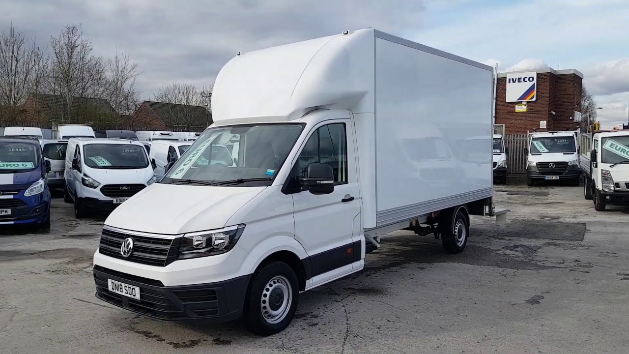 Vw crafter luton lwb new model euro 6low mls - YouTube