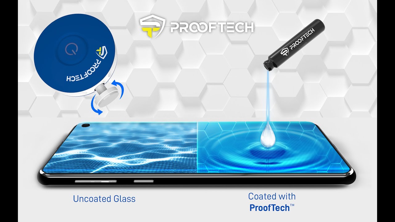 ProofTech Liquid Glass Screen Protector with Application Tool for All ...