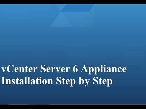 vCenter Server Appliance Installation Step by Step - YouTube