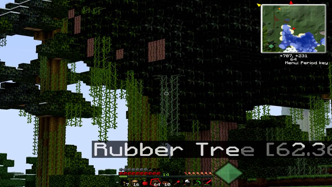 Minecraft:: Tekkit Ep: 5- Factory and Rubber Farm - YouTube