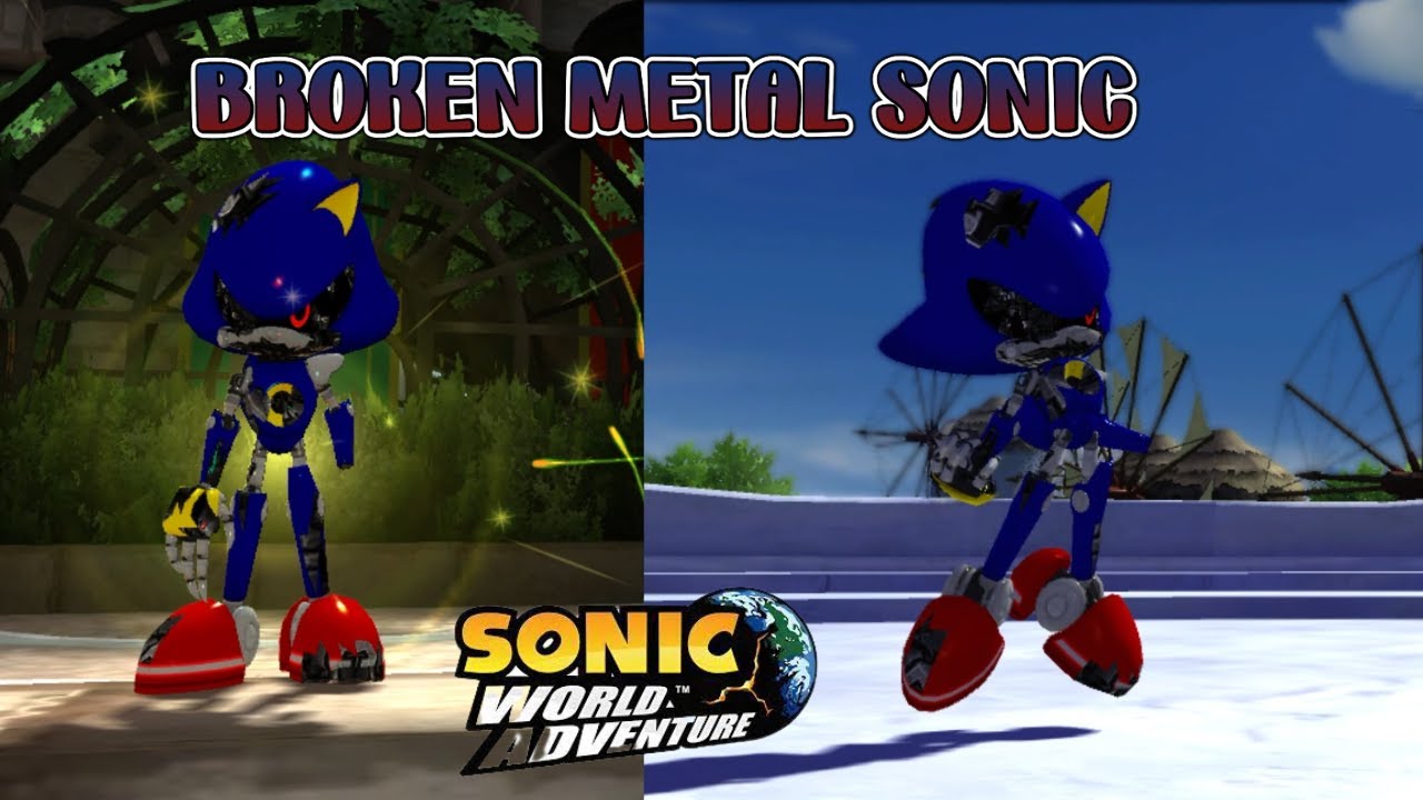 Broken Metal Sonic Unleashed - YouTube