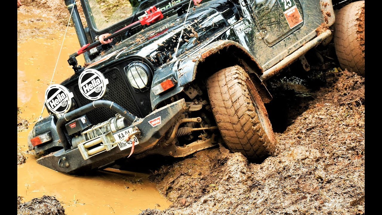 wayanad annual monsoon off - roading thar performing - YouTube