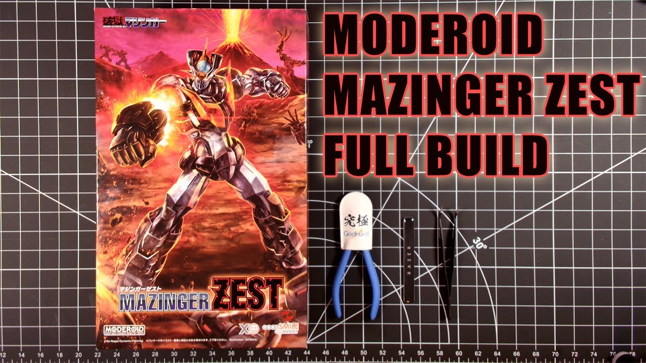 【MODEROID MAZINGER ZEST】Full Kit Build | New Streaming Setup - YouTube