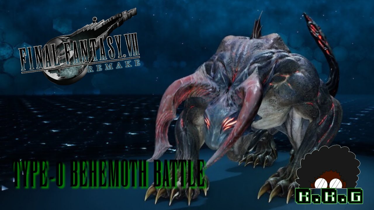 "Type-0 Behemoth" Battle | Final Fantasy 7 Remake (SHAREFactory) - YouTube